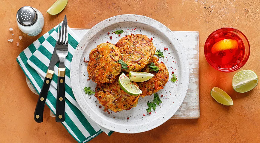 Sweet Potato and Potato Pancakes with Quinoa and Cumin (Draniki iz Bat ...